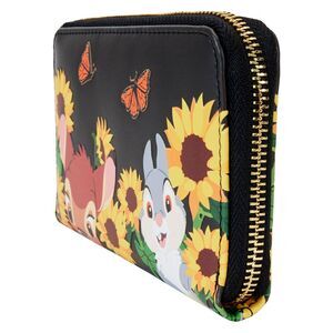 Loungefly | Bags | Bambi Sunflower Friends Zip Around Wallet | Poshmark